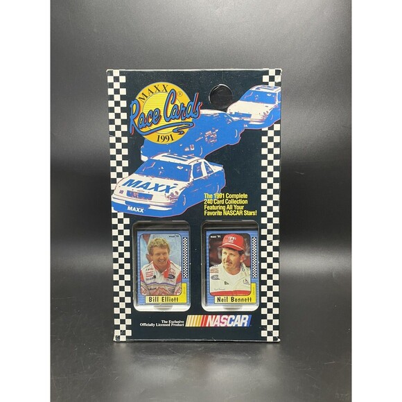 Other | Maxx Race Cards 1991 Complete Set Of 24 Cards Vintage Nascar ...